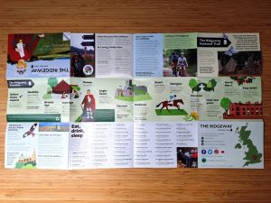 Illustrated Ridgeway Visitor Map - Bek Cruddace Illustration